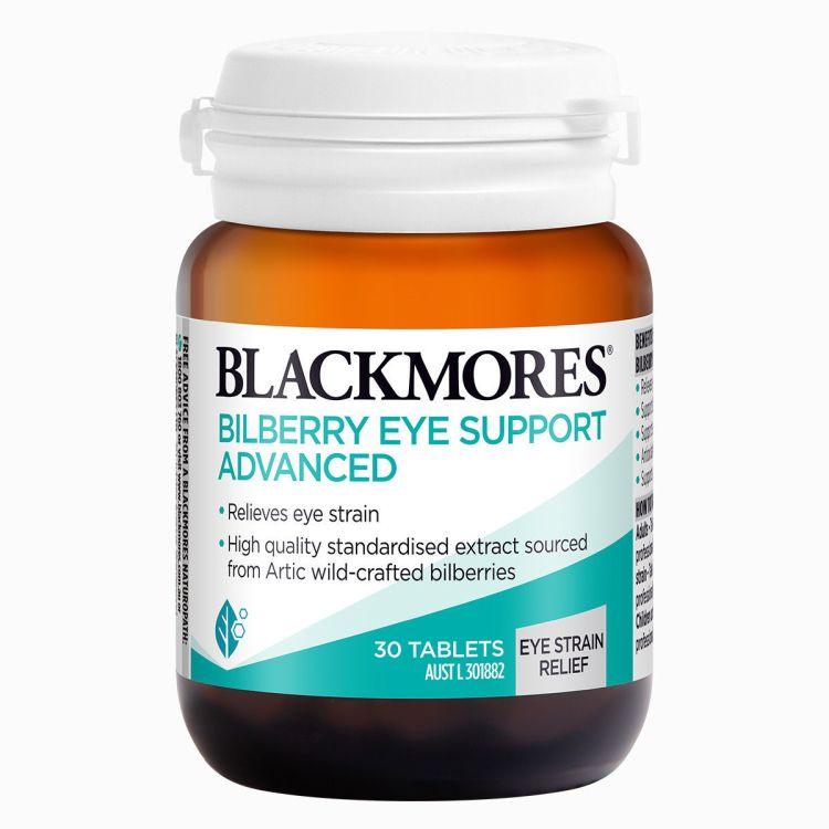 BLACKMORES - BLACKMORES - Bilberry Eye Support Advanced (30 Tablets ...