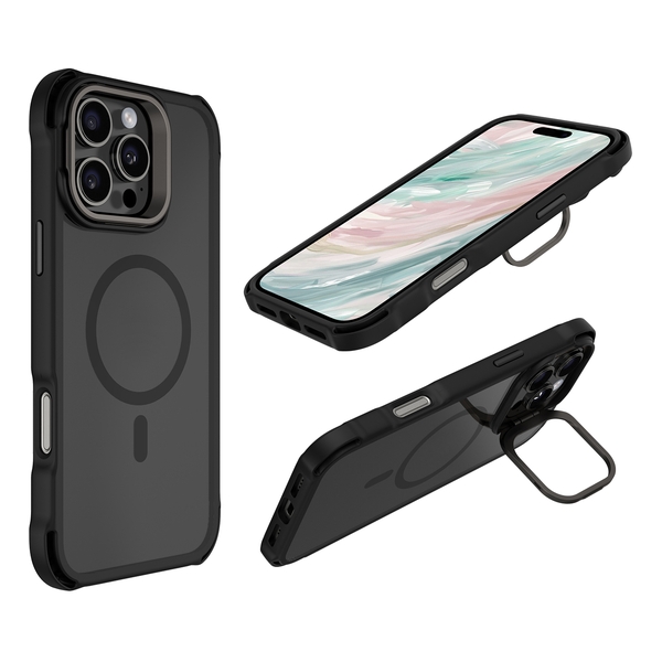 Vokamo Bungee for iPhone 16 Pro 蹦極系列鏡頭支架磁吸保護殼 | AT Plus